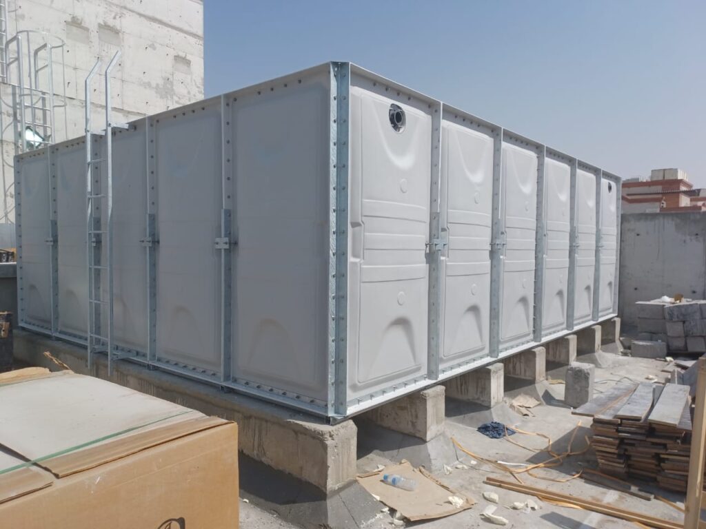 GRP Panel Tanks in UAE | GRP Sectional Water Tanks